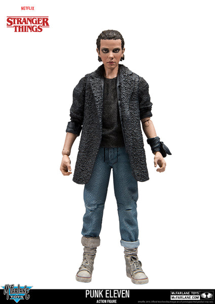 McFarlane Toys - Stranger Things - Season 2 - Eleven (Punk/Denim Look ...