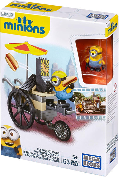 Mega Bloks - Minions - Flying Hot Dogs Building Toy (38020) LAST ONE ...
