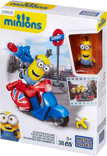 Mega Bloks - Minions - Scooter Escape Building Toy (38021) LAST ONE ...