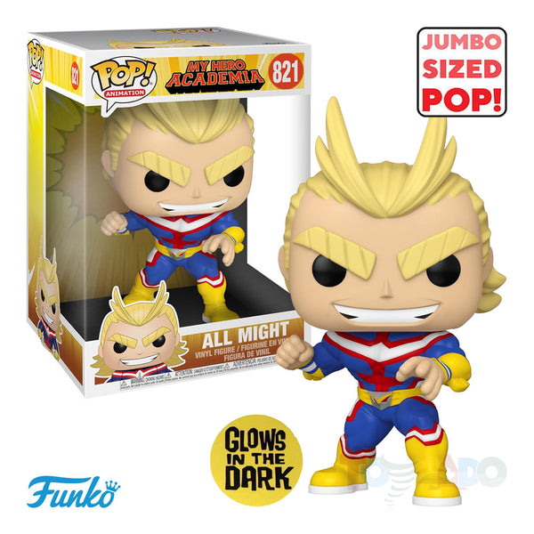Funko Pop! Animation #821 My Hero Academia - All Might GITD Exclusive ...