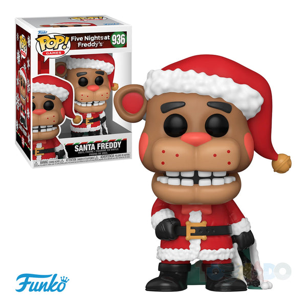 Funko Pop! Games #936 - Five Nights at Freddy's - Santa Freddy Vinyl F ...
