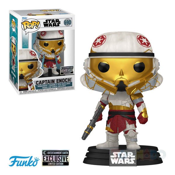 Funko Pop! Star Wars #690 - Star Wars: Ahsoka - Captain Enoch Vinyl Fi ...