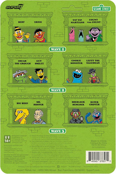 Super7 ReAction Figures - Sesame Street - Wave 3 - Super Grover Action ...