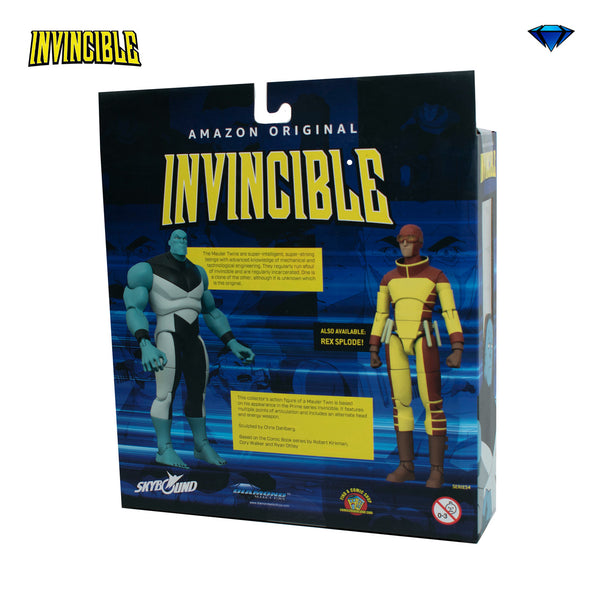Diamond Select Toys - Amazon Original: Invincible #009 - Mauler Twin D ...
