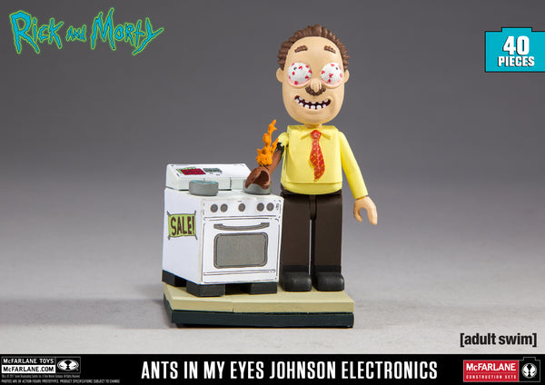 McFarlane Toys - Rick and Morty - Ants In My Eyes Johnson Electronics ...