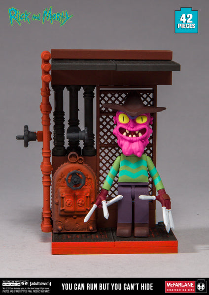 McFarlane Toys - Rick and Morty - You Can Run But You Can't Hide Build ...