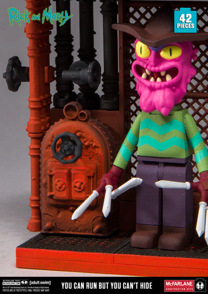 McFarlane Toys - Rick and Morty - You Can Run But You Can't Hide Build ...