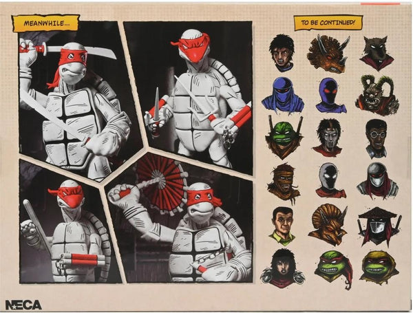 [PRE-ORDER] NECA Teenage Mutant Ninja Turtles Black & White First Sket ...