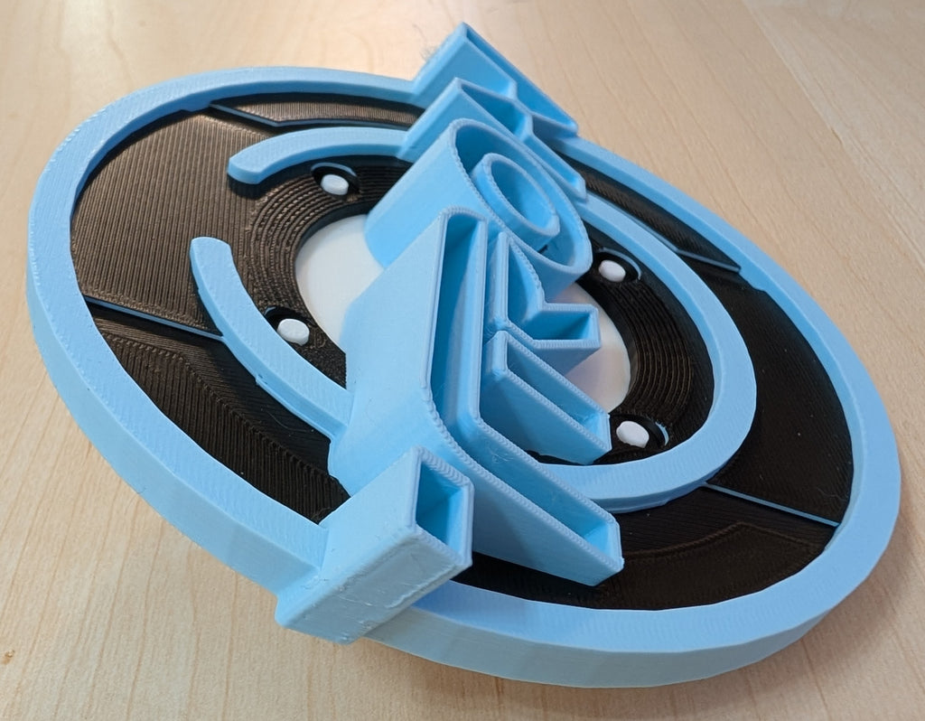 Novelty Desktop Paper Weight - TRON: Legacy (2010) - Blue, Black & Whi – Toynado