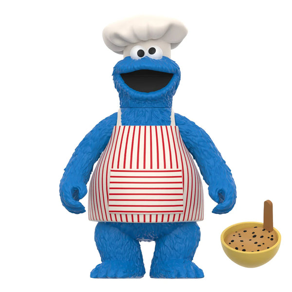 Super7 ReAction Figures - Sesame Street - Wave 4 - Chef Cookie Monster ...