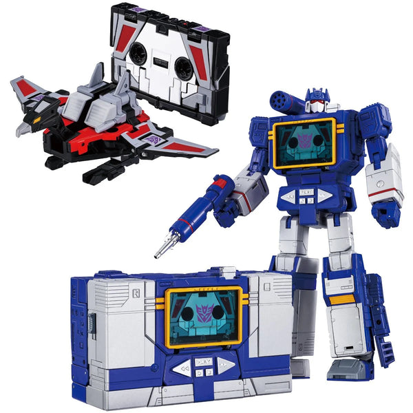 Transformers Masterpiece (MPG-19) Soundwave and Laserbeak Action Figur ...