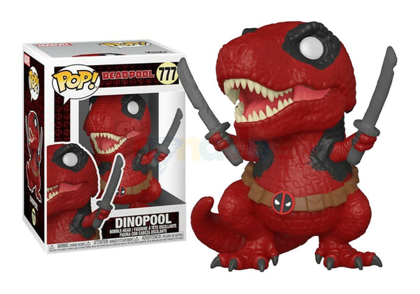 Funko Pop! Marvel #777 - Deadpool - Dinopool Vinyl Figure (54655) LAST ...