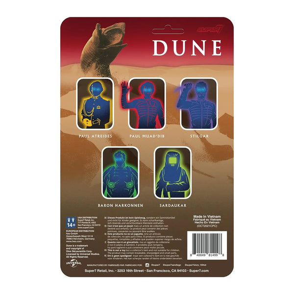 Super7 ReAction Figures - Dune (1984) - Wave 1 - Paul Muad-Dib Warrior ...