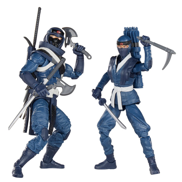 G.I. Joe Classified Series #51 - Blue Ninjas 2-Pack Action Figures (F4 ...