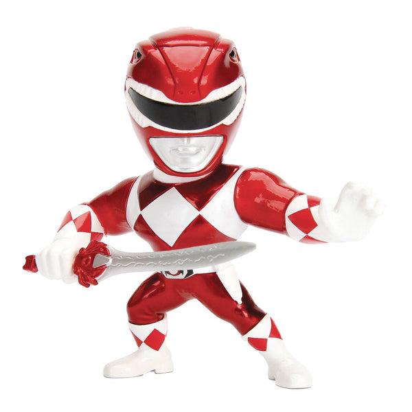 Jada Toys - Power Rangers - Red Ranger 4-Inch MetalFigs Figure (99270 ...